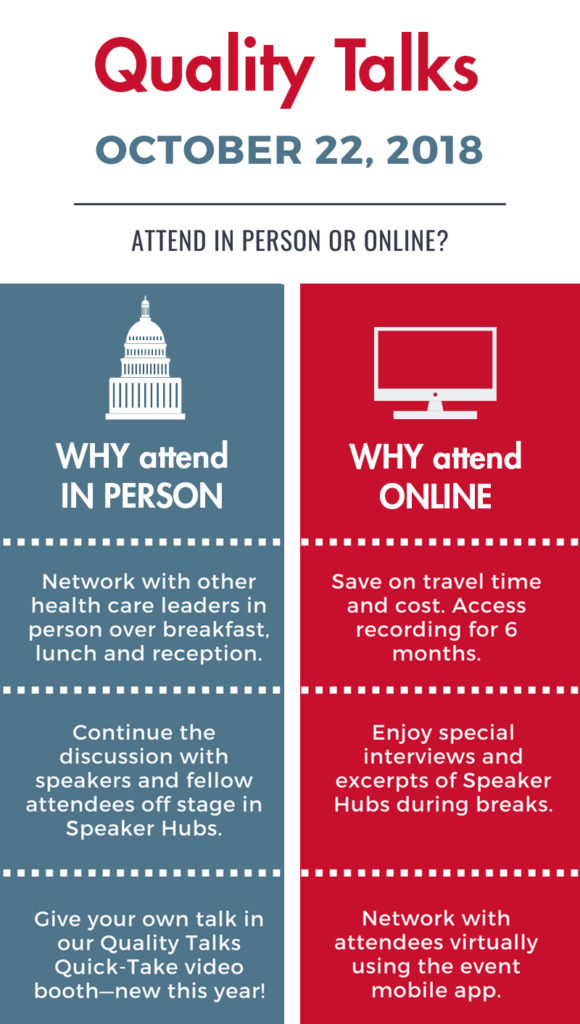 Should you Attend Quality Talks in Person or Online? - Quality Talks